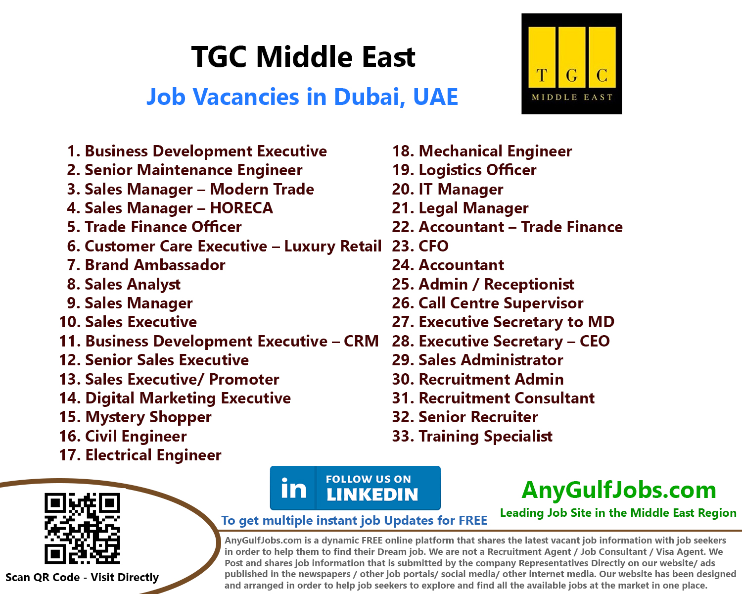 Sobha Constructions Job Vacancies - Dubai, UAE 2026 - AnyGulfJobs.com