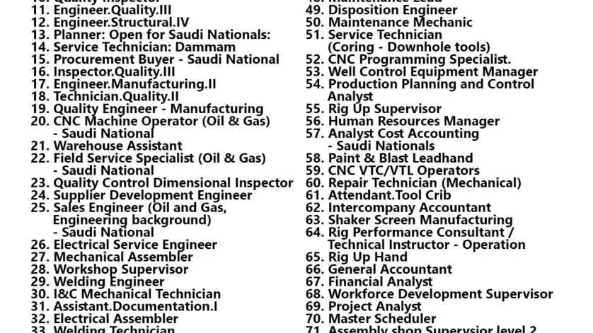 NOV Jobs | Careers - Saudi Arabia - 2023