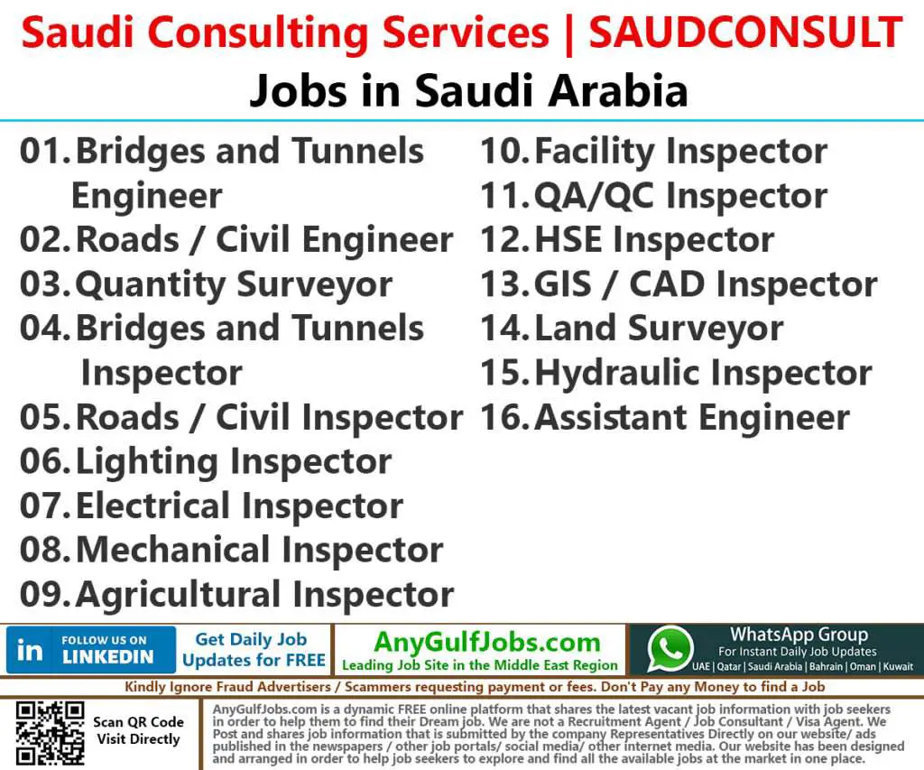 Saudi Consulting Services - SAUD CONSULT Job Vacancies in Riyadh, Saudi ...